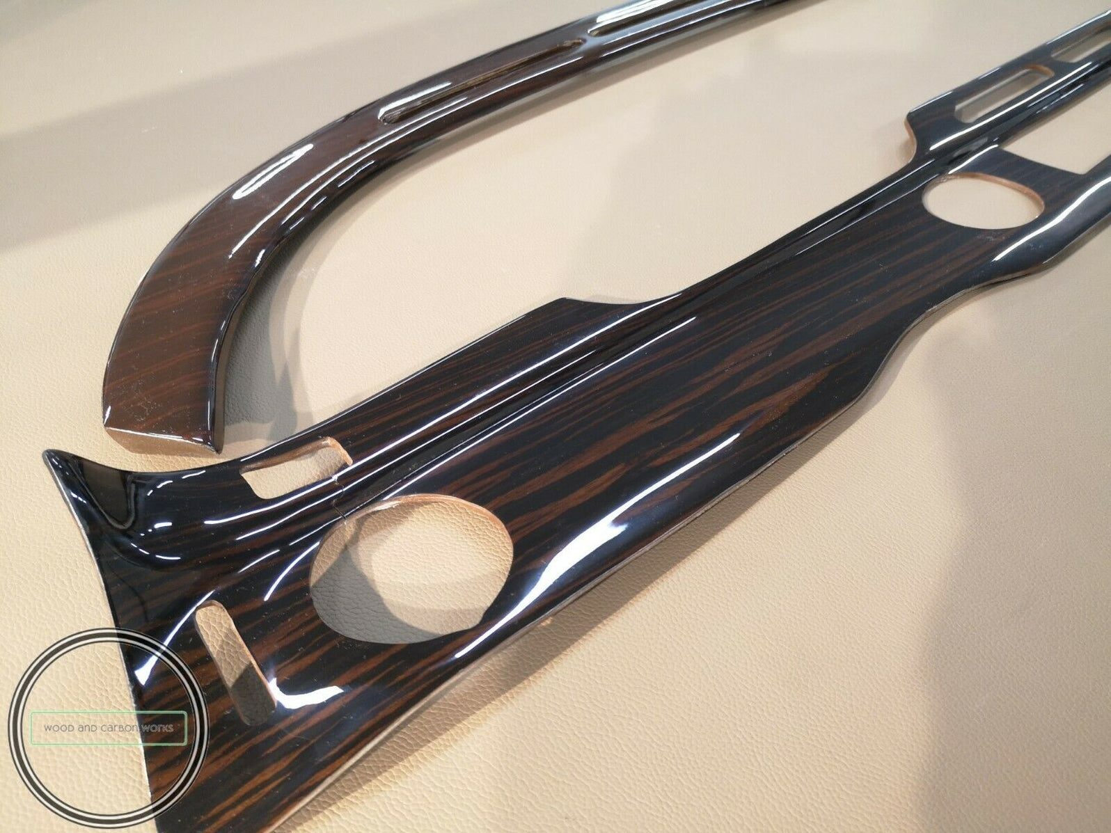 MERCEDES W108 Wood Trim DASH INTERIOR 6 pieces DASH WOOD SET TRIM FULL ...