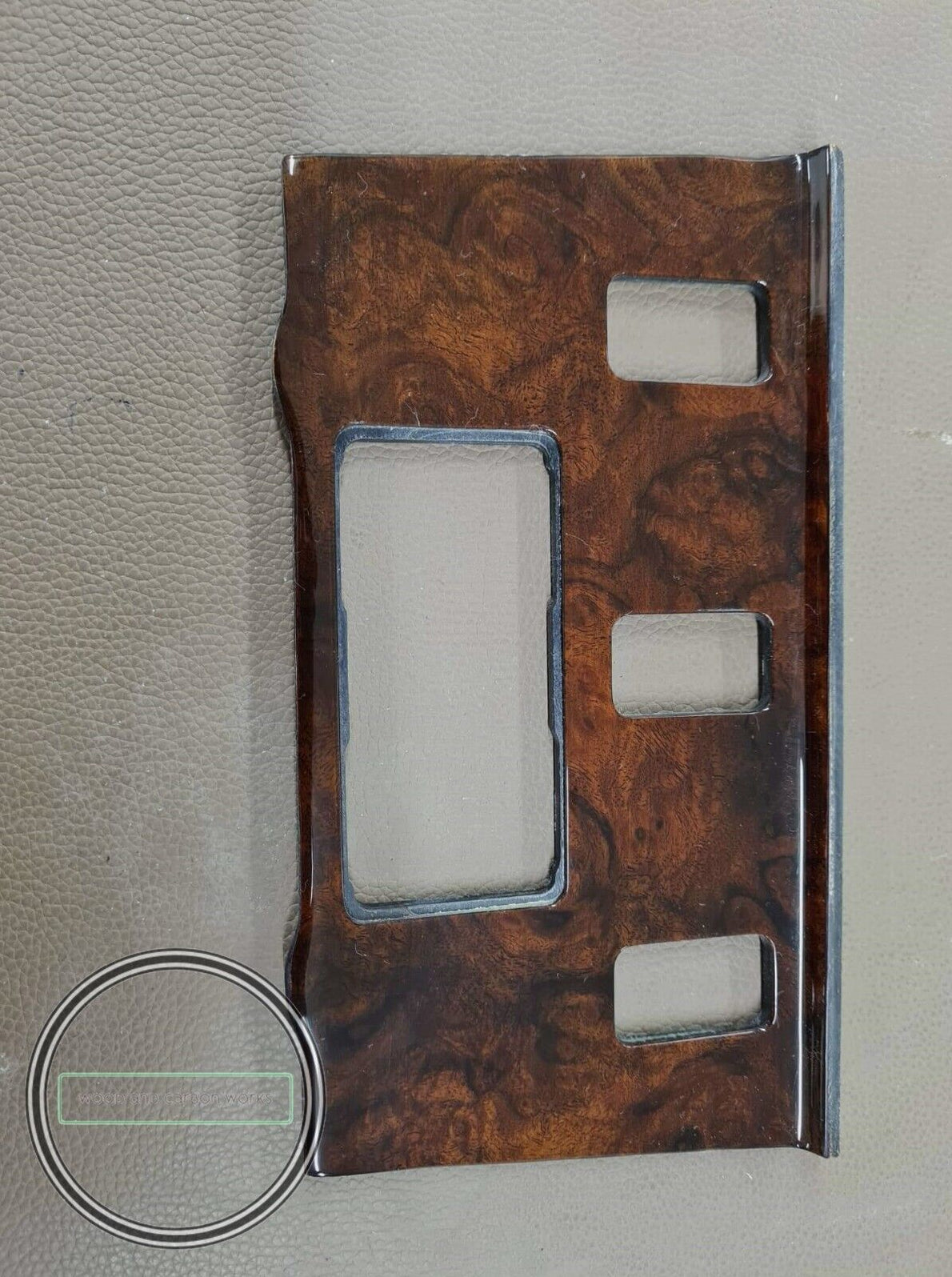 Mercedes W126 Coin Tray Cover Wood 420SEL 560SEL 560SEC webasto laylou ...
